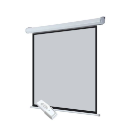 Écran Projection Électrique Telon 280x280 cm Mural Blanc