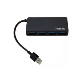 HUB USB HAVIT 4 Ports USB 3.0 - Noir