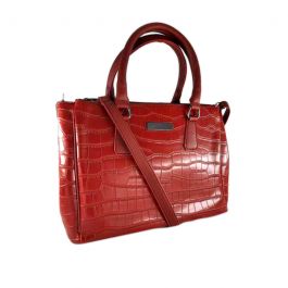 Sac à Main Croco Pour Femme - Rouge (MDL8-ROUGE)