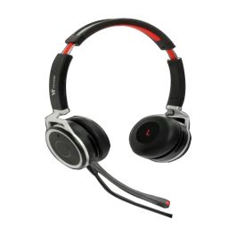 Micro Casque Filaire Double Oreillette VTX220 - Noir