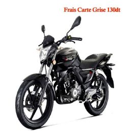 Moto à essence ZIMOTA RKS Cylindrée 125cc Noir