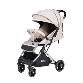 Poussette Valise KIDILO K12 Beige – Pratique et Légère