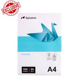 Rame papier A4 SYLVAMO 80g/m² 500 Feuilles - Blanc (RP80U)
