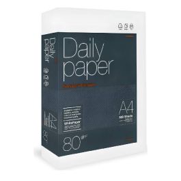 Rame Papier DAILY PAPER A4 80g/m² – 500 Feuilles Blanc