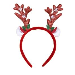 Serre tête Pour Noël Avec Lumière - Rouge (KM718)