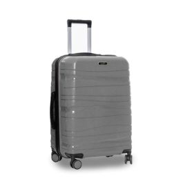 Valise TITOU Incassable Polypropylene Moyenne 70 cm - Gris Mat