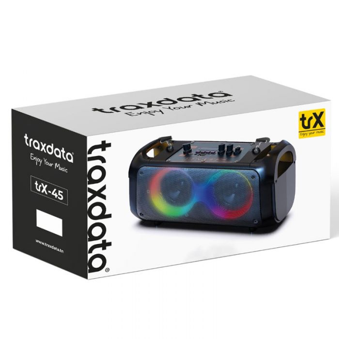 Haut Parleur Mobile TRAXDATA TRX-45 Bluetooth Avec Micro Sans Fil - No