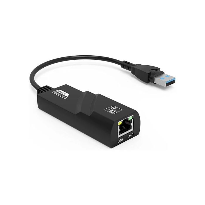 Adaptateur USB 3.0 Vers RJ45 Ethernet - Noir