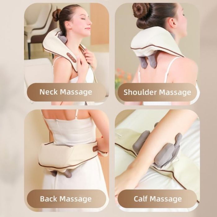 Appareil de Massage Haut du Dos - Blanc (MASSAGE-DOS)