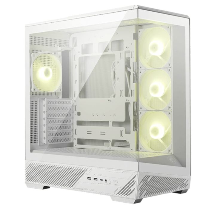 Boîtier PC Gamer MSI MAG PANO 130R PZ Blanc 306-7G32W21-HH9
