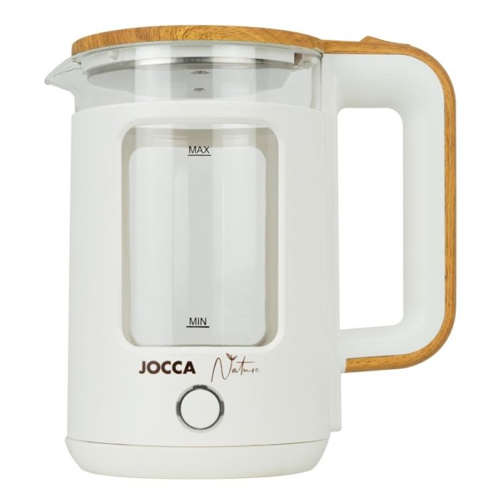 Bouilloire sans fil JOCCA Nature 1.8L - Blanc