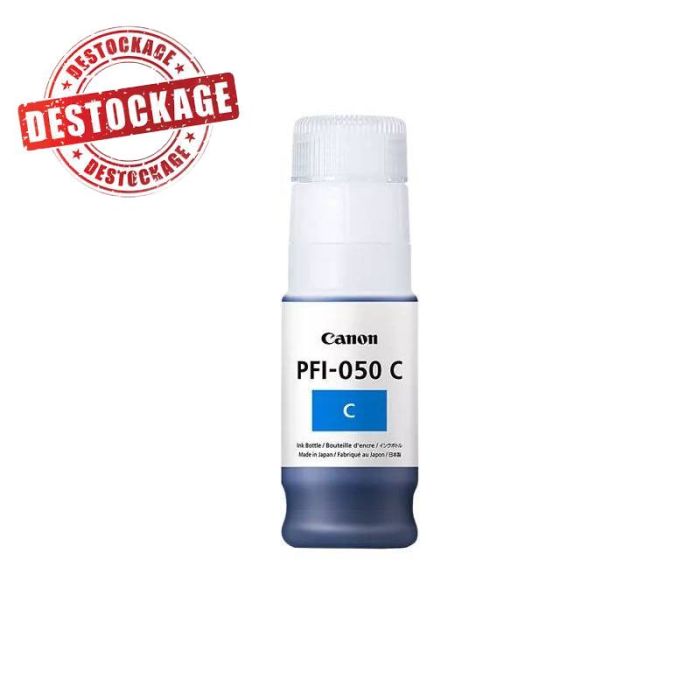 Bouteille D'encre Original CANON PFI-050 - CYAN