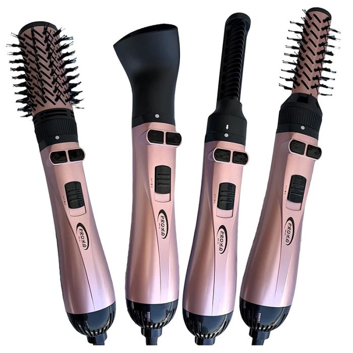 Brosse soufflante Rotative 4EN1 PROVA PE-725 - Rose Gold