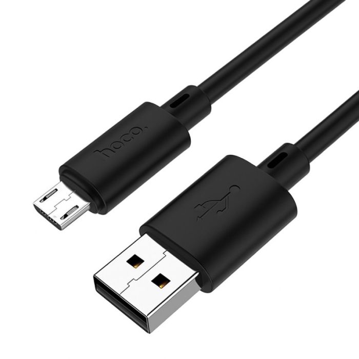 Câble De Charge HOCO X88 USB-A Vers Micro-USB HOCO-X88-BK - Noir