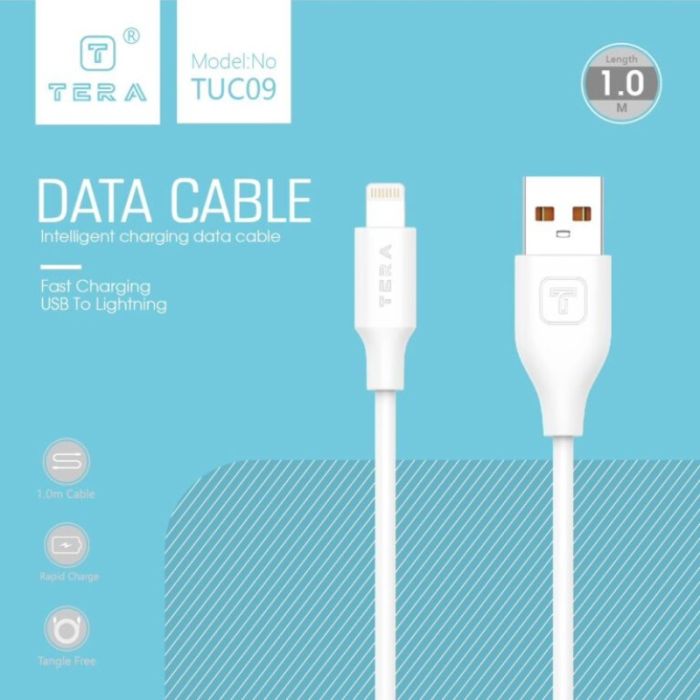 Câble De Charge Smartphone TERA type A vers Lighting