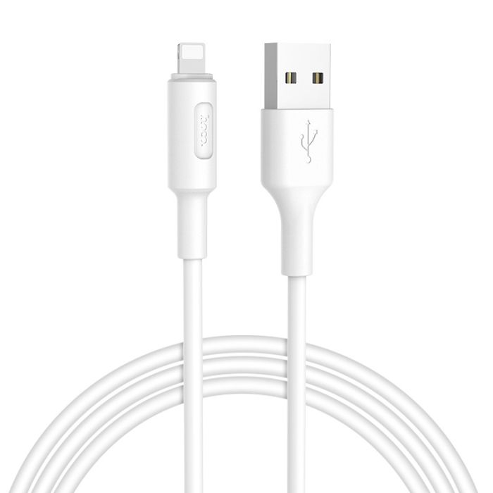 HOCO X25 | Câble De Charge USB Vers Lightning - Blanc