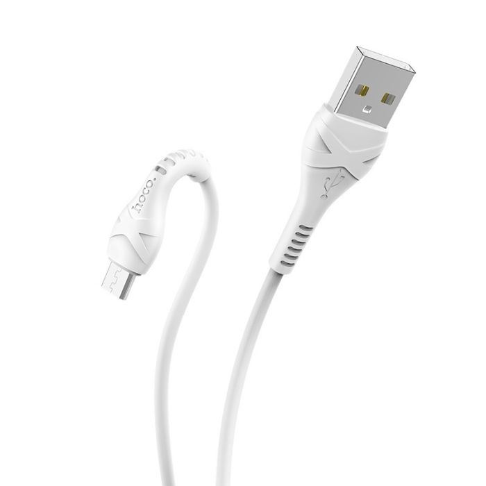 HOCO X37 | Câble De Charge Micro USB - Blanc