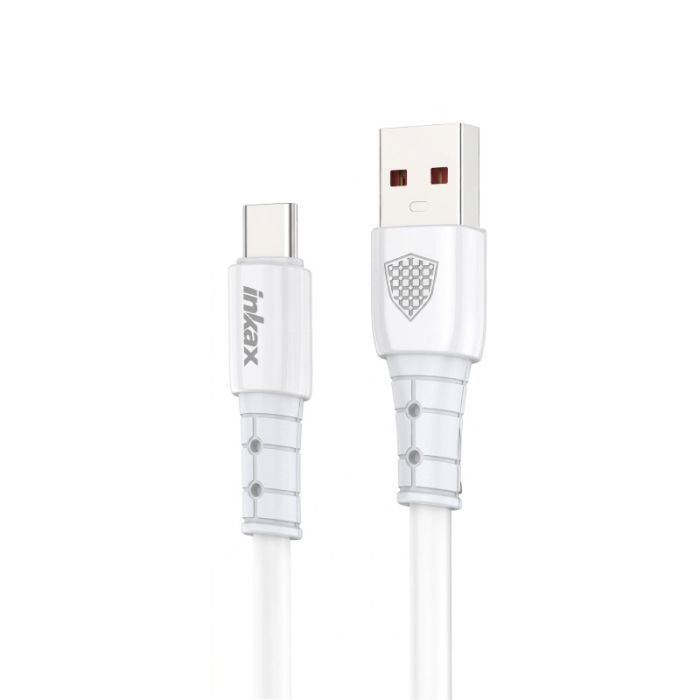 Câble de Charge INKAX CB-10 Type-C 4A | 1M Blanc