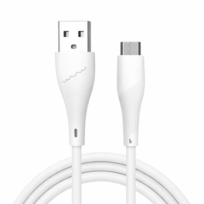 Câble De Charge WUW USB-A Vers Micro USB X204 - Blanc