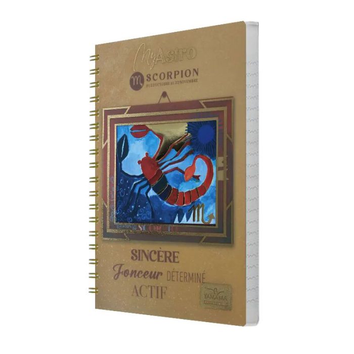 Cahier WIRO YAMAMA HOROSCOPE Scorpion 300 Pages