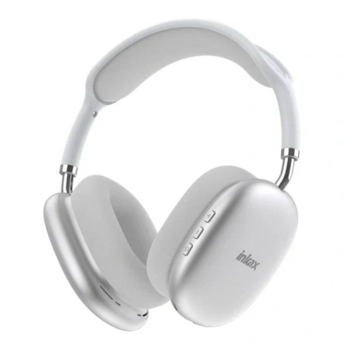 Casque Sans Fil INKAX H35-AIR Bluetooth SILVER - Noir