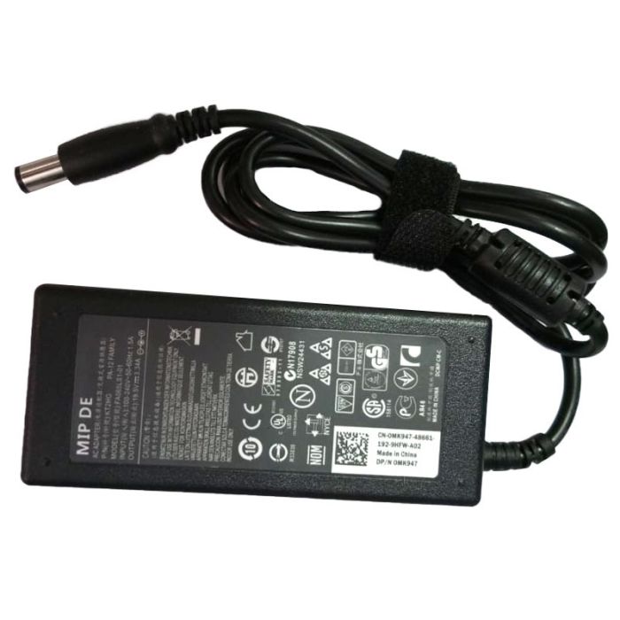 Chargeur PC Portable Adaptable DELL 65W 19.5V 3.34A Petit Bec