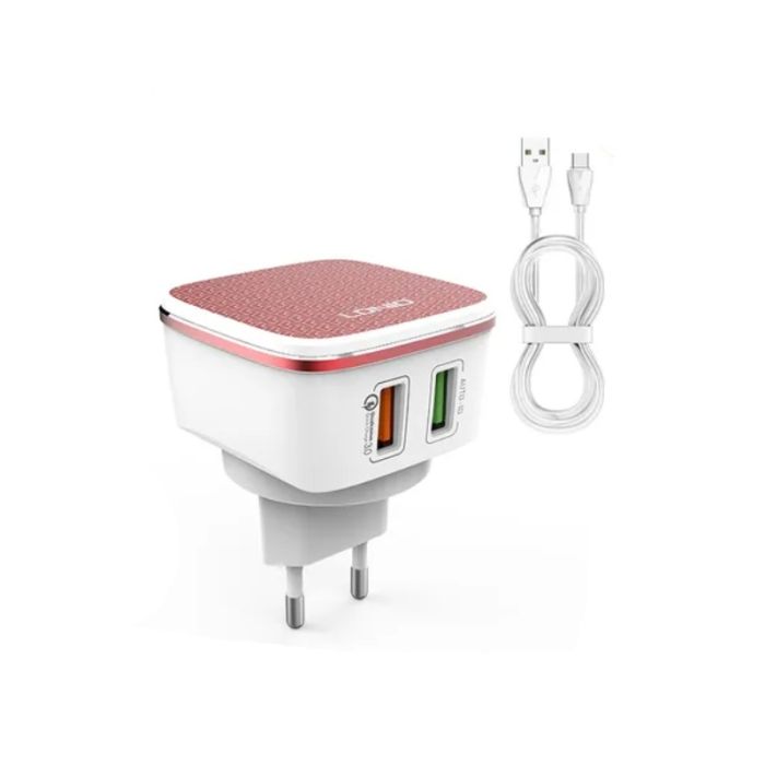 Chargeur LDNIO A2405Q Dual USB 4.2A - Qualcomm Quick Charge 2.0