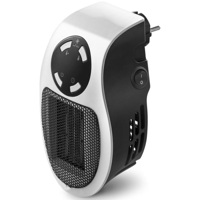 Mini Chauffage Électrique Portable 500 Watts - Blanc (PORTABLE-HEATER)