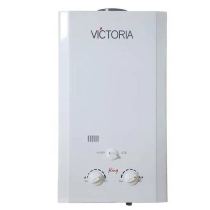 Chauffe Bain VICTORIA 14 Litres Gaz Naturel - Blanc