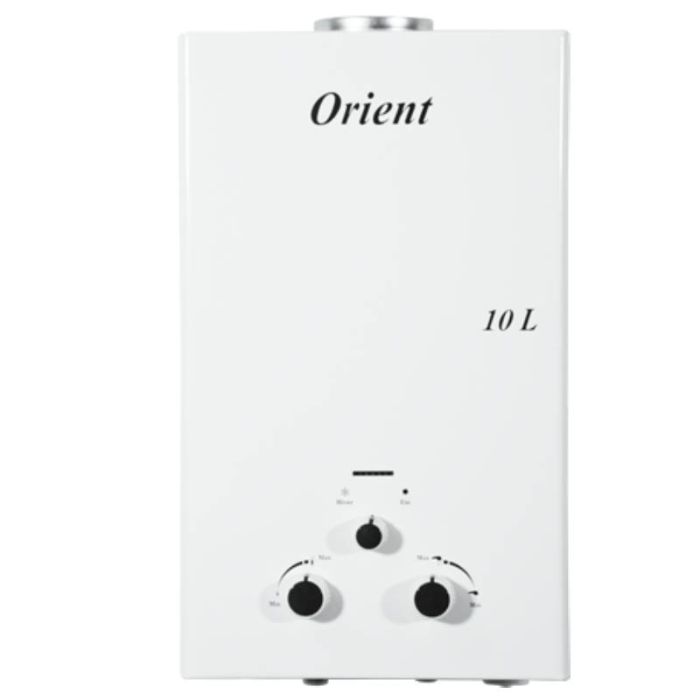 Chauffe Bain ORIENT Gaz Bouteille 10 Litres - Blanc