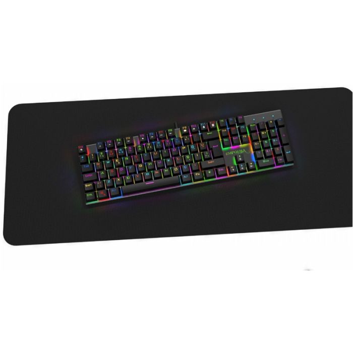 Clavier Gamer Filaire INCA IKG-443 Mécanique Interrupteur rouge RGB - Noir