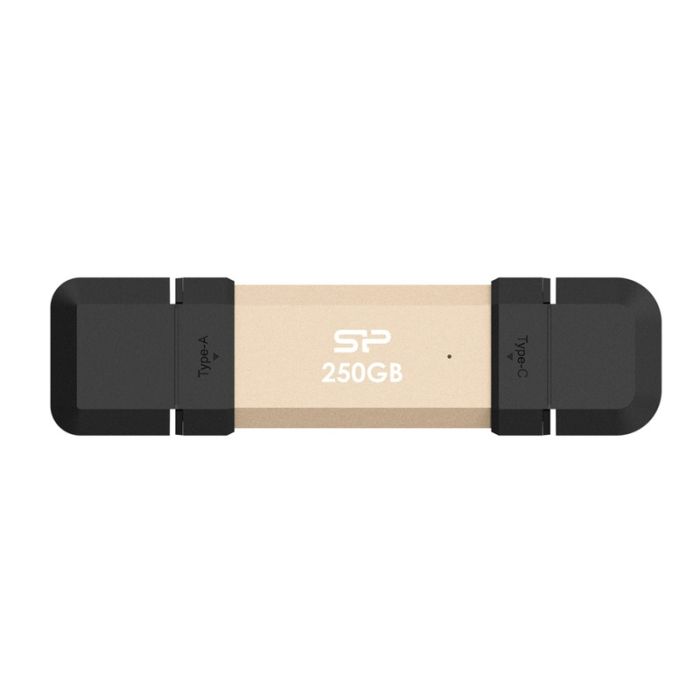 Clé USB SILICON POWER DS72 250 Go USB 3.2 - Gold