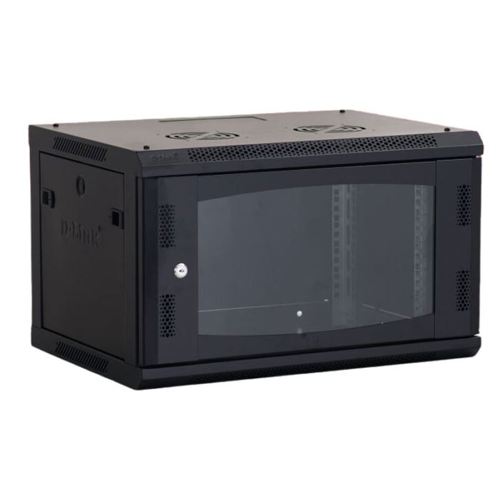 Coffret Réseau D-LINK Rack mural 12U 600 x 450 mm avec Porte Vitrée