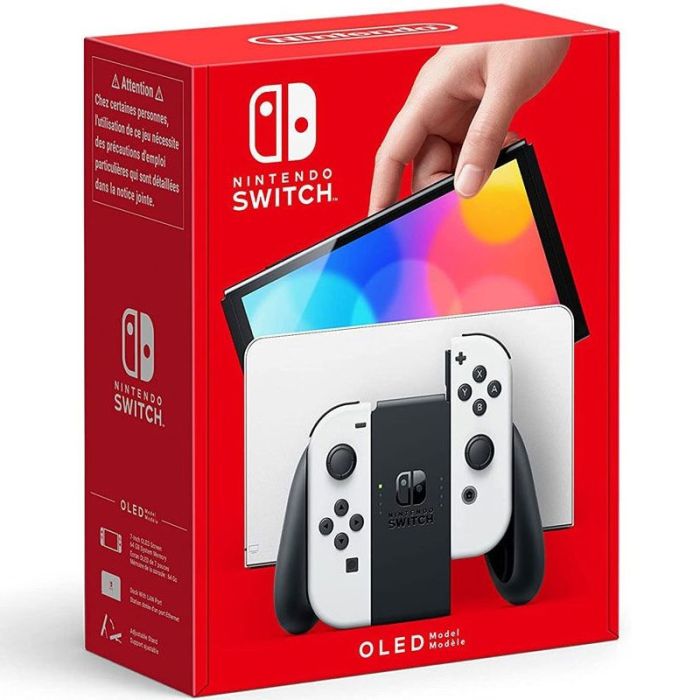 Console gaming NINTENDO Switch Oled - Noir&Blanc