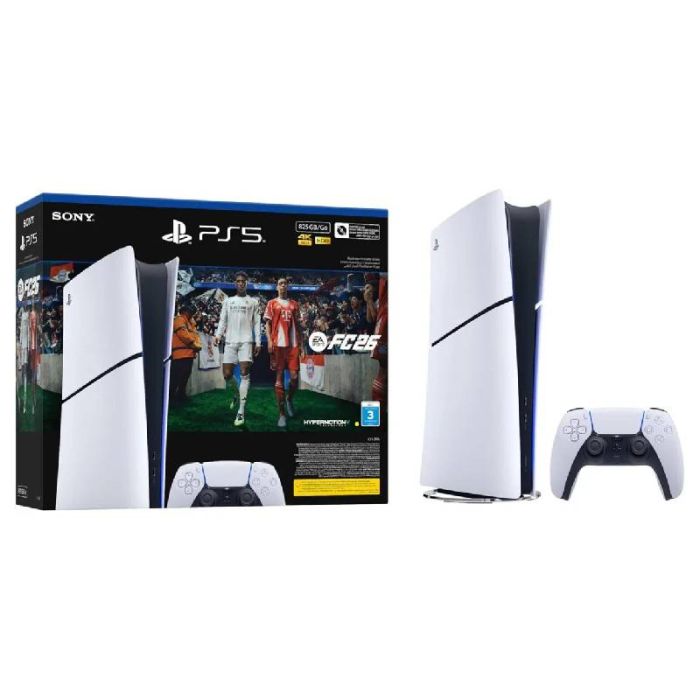 Console de Jeux SONY PS5 Édition Digitale Slim + FIFA 26