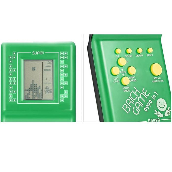 Console De Jeux TETRIS Brick Game - Vert