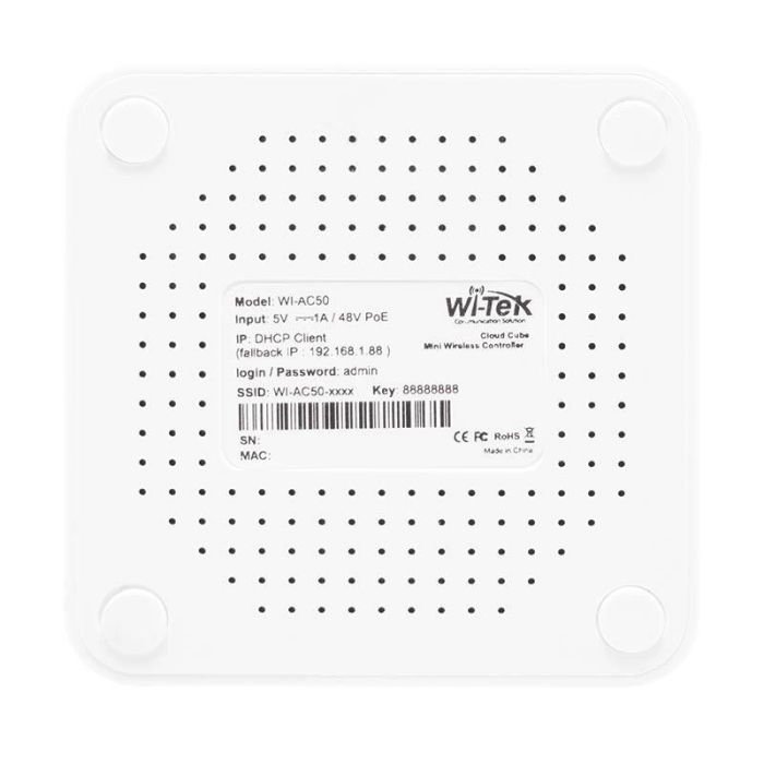 Contrôleur d'Accès WITEK Wi-Fi avec Ports Ethernet 2x10/100Mbps