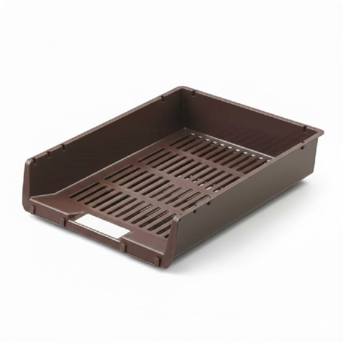 Corbeille à courrier Faibo 101083 A4 - Marron