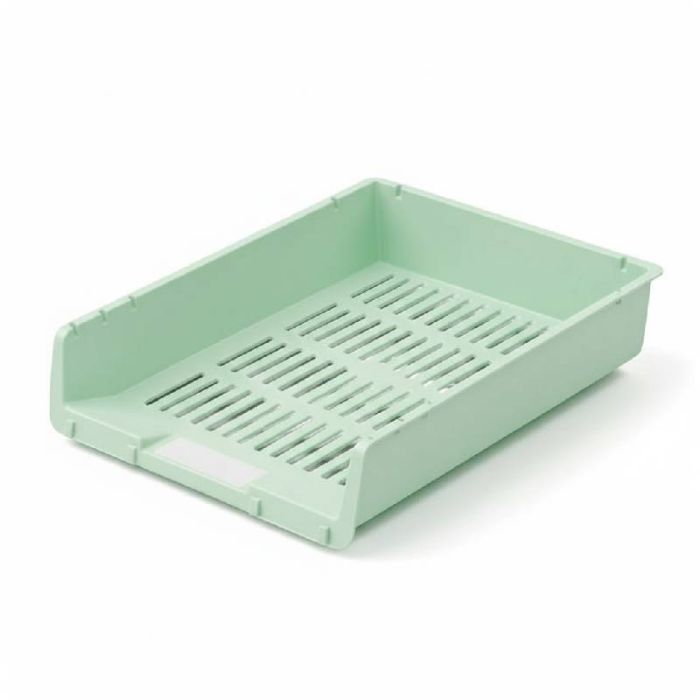 Corbeille à courrier Faibo A4 104343 - Vert Pastel