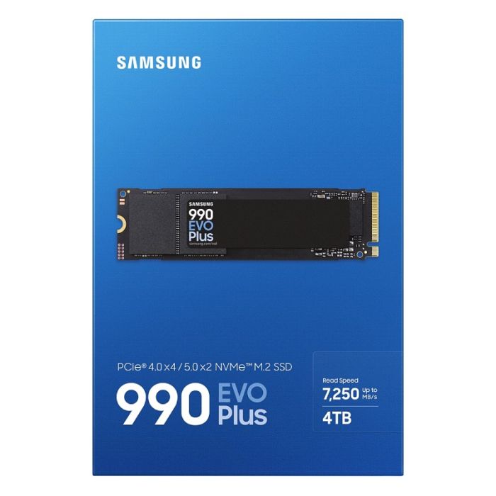 Disque Dur Interne SAMSUNG SSD 990 EVO Plus 5.0 x2 4To NVMe PCIe