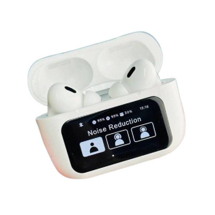 Écouteurs Sans Fil HOCO EW72 ANC Avec Ecran HD - Blanc