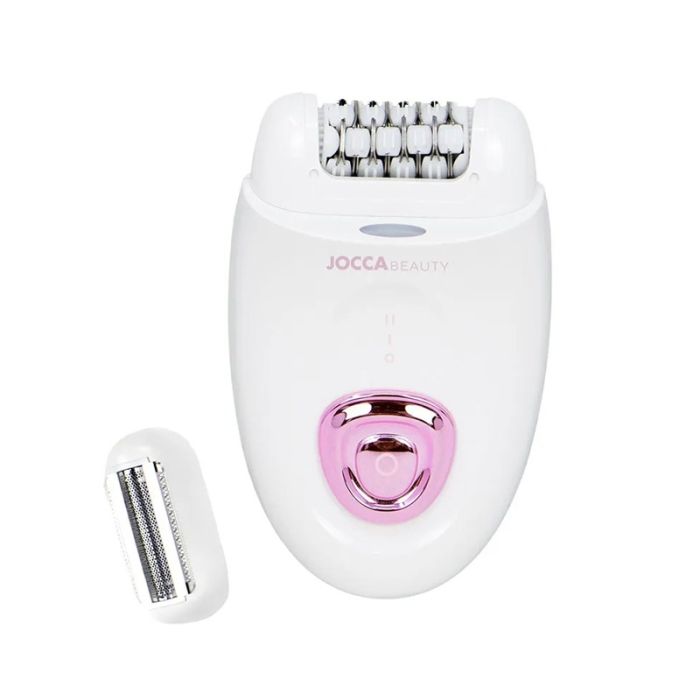 Épilateur Rechargeable 2EN1 JOCCA 2355 - Blanc&Rose