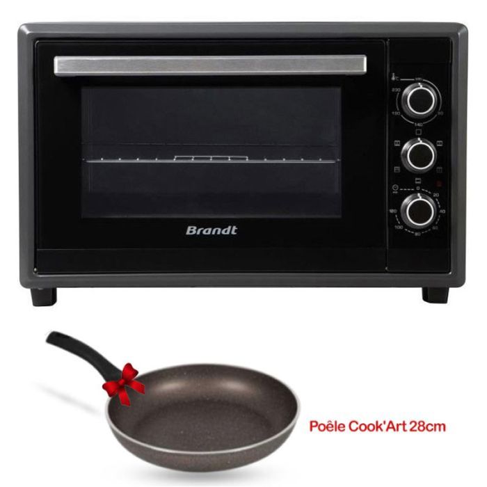 Four Électrique BRANDT Pose Libre FC55MUB 55 Litres - Noir