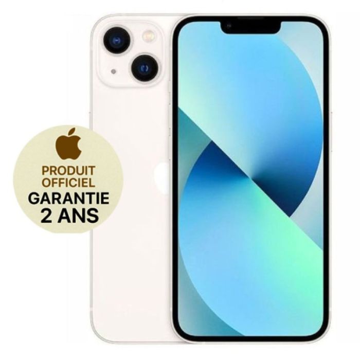 iPhone 13 4 Go 128 Go 5G Écran 6,1 OLED Starlight - APPLE