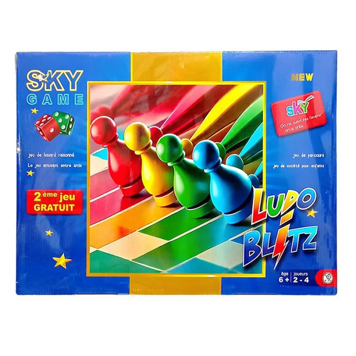 Jeu De Ludo SKY 8 ans et plus pour 2 à 4 joueurs (6192207300831)