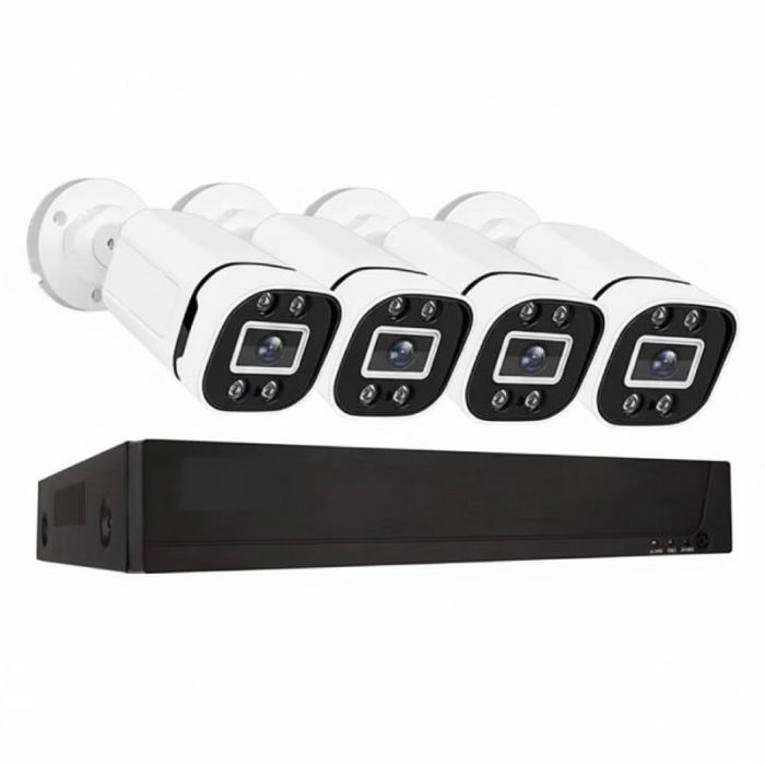 Kit De Vidéosurveillance DVR avec 4 Caméras 5MP