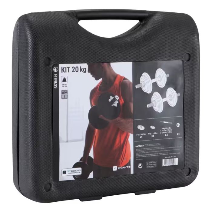 Kit Haltères de Musculation 20kg