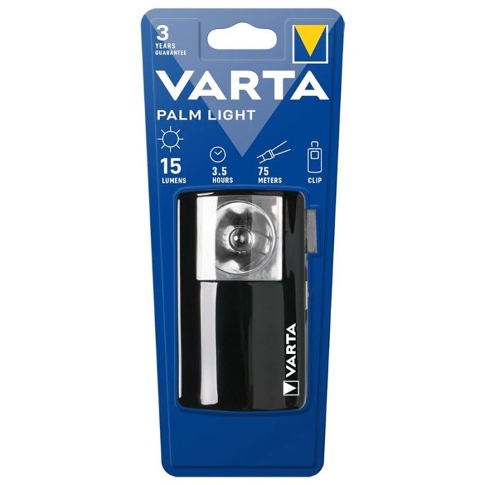 Lampe Torche VARTA 3LR12 En Métal - Noir (16645101401)