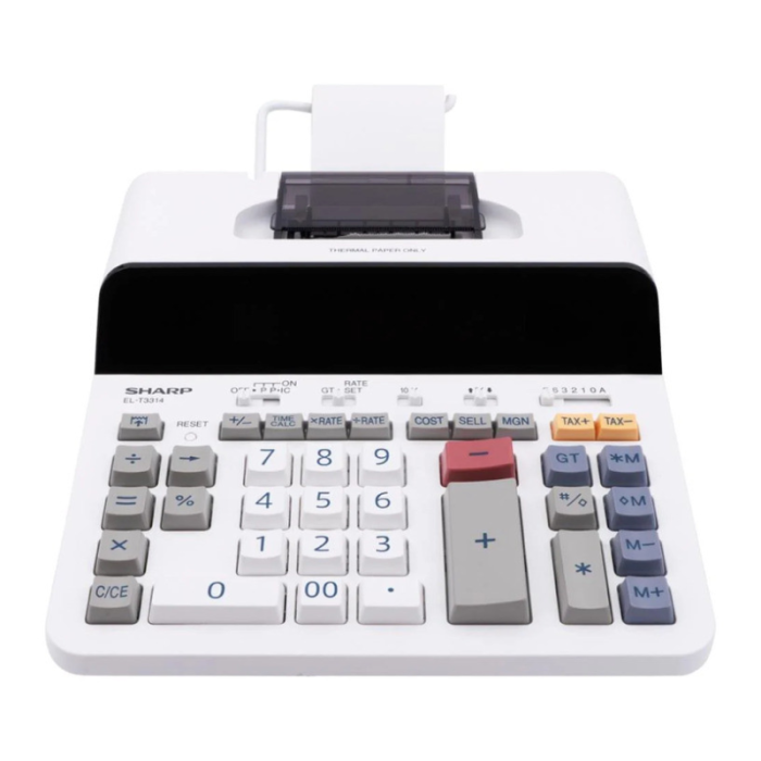 Calculatrice SHARP EL-2607PG Professionnelle avec Ruban