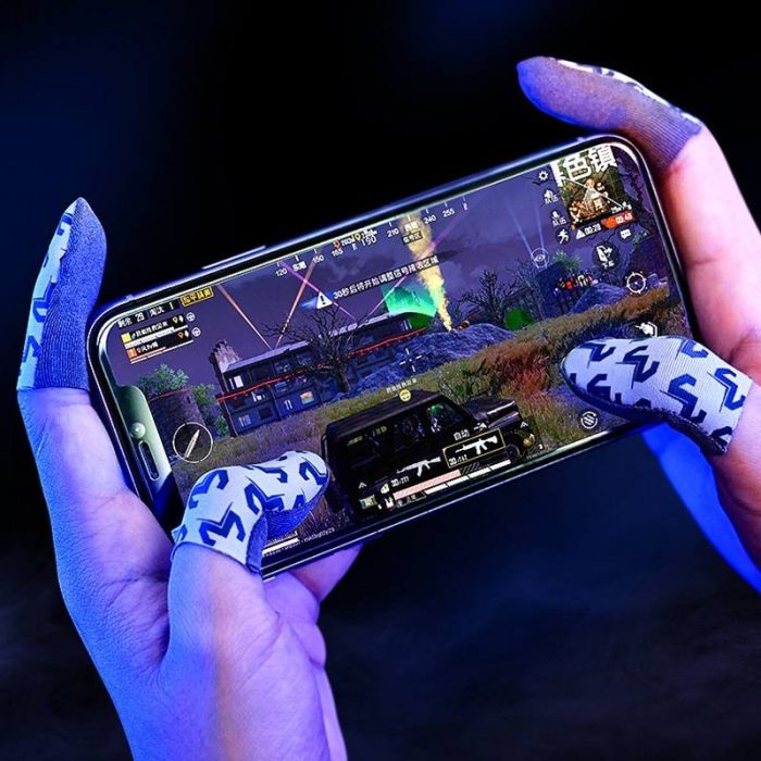 Manchon de Doigt Antidérapant Gaming pour Smartphone